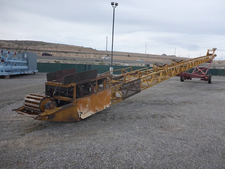 Custom Built 100 Ft Radial Stacking Conveyor (2574) for sale $22,500 ...