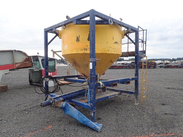 Custom Built Digital Cement Scale Silo w/ Auger (2509) for sale $4,500 ...