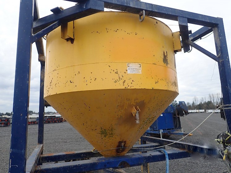 Custom Built Digital Cement Scale Silo w/ Auger (2509) for sale $4,500 ...