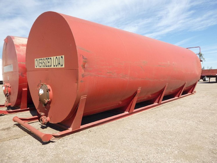 Custom Built 500 Barrel Skid Mounted Frac Tank (2622) for sale $7,000 ...