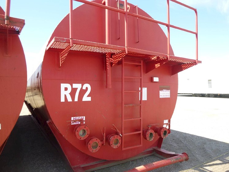 Custom Built 500 Barrel Skid Mounted Frac Tank (2623) for sale $7,000 ...