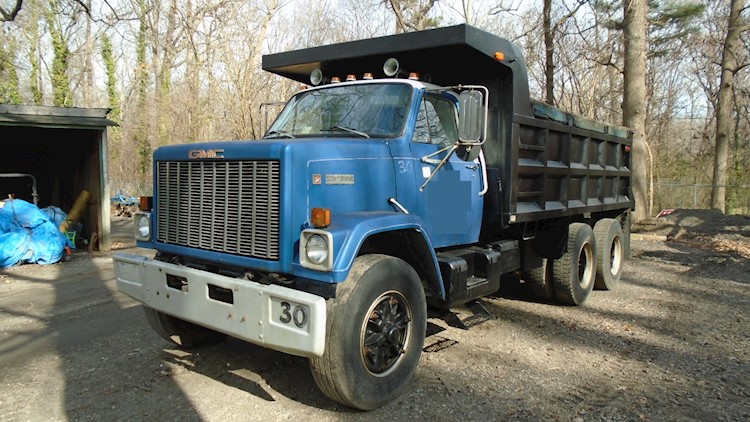 1985 GMC Brigadier TJ8C064 Tandem Dump Truck for sale $9,200 ...