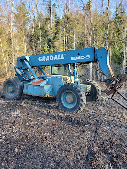 1998 Gradall 534C-9 for sale $12,500 | Machinery Marketplace | 6AFDB2E5